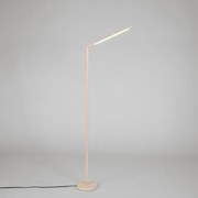 Stojací designová LED lampa se stmívačem Noviarro Nuo Taupe