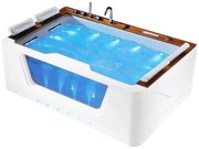 BPS-koupelny Hydromasážní vana HYD-ZE934 192x131 s ohřevem vody