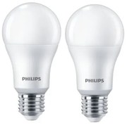 SET 2ks LED žárovek E27 Philips CorePro A67 13W (100W) neutrální bílá (4000K)