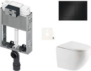 Závěsný WC set k zazdění SAT SIKOTZTOR67BL