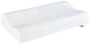 Anatomický polštář Memory White 31x50x11 cm EMI, Povlak na anatomický polštář