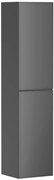 Hansgrohe Xevolos E - Vysoká skříňka 40x176x36 cm, 2 dvířka, panty vlevo, matná šedá/metalická šedá 54220770