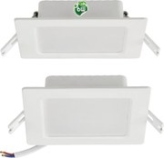 Zapuštěné LED stropní svítidlo 6W 660lm 4000K bílé