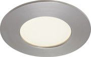 Briloner LED vestavné svítidlo FLAT IN nikl, 3 ks, 85 x 25 mm