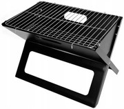 Zaparkorun Kufříkový skládací gril na dřevěné uhlí BBQcase
