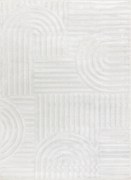 Dywany Łuszczów, Kusový koberec Balance 1918 cream, 80x150, bílá, ložnice