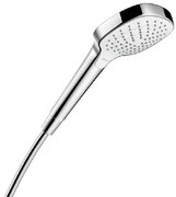 Hansgrohe Croma Select E - Sprchová hlavice Vario, 3 proudy, bílá/chrom 26812400