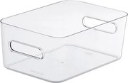 Smartstore COMPACT Úložný box M, 29,5 × 19,5 × 12 cm, 5,3 l, transparentní