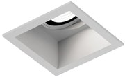 Wever & ducré čtvercové stropní zapuštěné svítidlo plano ceiling rec 1.0 led 1800-3000k s tree bílý hliník