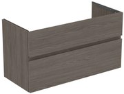 Ideal Standard Finesse - Umyvadlová skříňka, 100x44x55 cm, 2 zásuvky, Dark Elm E3388UR