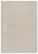 Krémový ručně tkaný vlněný koberec 120x170 cm Mesmerise Natural – Flair Rugs