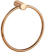 Bemeta Design GLACERA: Držák ručníků kruhový, měděná zlatá lesk - 175204060