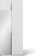 ADRK Furniture Alera II s nástavcem Skříň s otočnými dveřmi ADRK-W-ALER-100-WB