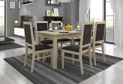 ADRK Furniture Sada stolu s židlemi RODOS 25 SE-ROD-25-S-B055