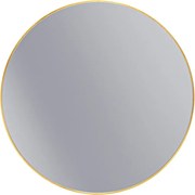 Erga Round, kulaté zrcadlo 100cm, zlatý rám, ERG-V01-ROUND-1010-GD