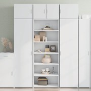 Skříň highboard bílá 70 x 41 x 185 cm kompozitní dřevo