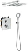 Novaservis Metalia Eco+ - Sprchový set 250 ECO+ s termostatem pod omítku, chrom SADAECO52RT