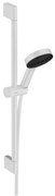 Hansgrohe Pulsify Select - Set sprchové hlavice, 3 proudy, EcoSmart, tyče 67 cm a hadice, matná bílá 24161700