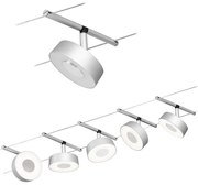Paulmann 94475 - SADA 5xLED/5W Bodové svítidlo CIRCLE 230V matný chrom