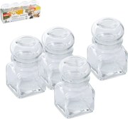 Skleněné kořenky 120 ml 4 ks
