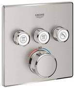Grohe Grohtherm SmartControl sprchová a vanová baterie bez podomítkového tělesa supersteel 29126dc0 G29126DC0