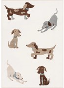 Slonovinový dětský koberec 80x150 cm Dogsie Pearl – FD