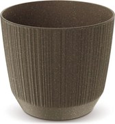PRO Květináč RYFO ECO WOOD kávový 16,8cm