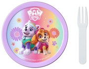 Dětský svačinový box s vidličkou Paw patrol girls – Mepal