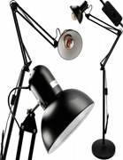 BERGE LED stojací lampa E27 185cm - BERLIN