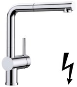 Blanco Linus S - Dřezová baterie s výsuvnou koncovkou, chrom 512200
