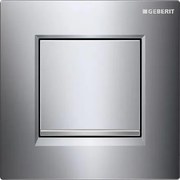 Geberit - Ovládání splachování pisoáru, lesklý chrom/matný chrom 116.017.KH.1