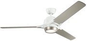 Kichler KLF-ZEUS-60-WHT-LED Stmívatelný stropní ventilátor ZEUS LED/10W/230V +DO