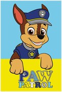 Dětský ručník Tlapková patrola - Paw Patrol - motiv policista Chase - 100% bavlna - 30 x 50 cm