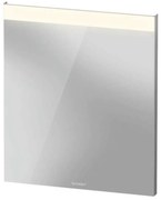 Duravit - Zrcadlo s LED osvětlením, 60x70 cm, matná bílá LM7845000000000