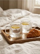 Sinsay - Skleněné šálky s dvojitým dnem 2 pack - clear