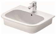 Duravit 337540000 - Zápustné umyvadlo D-CODE 54,5x43,5 cm keramika/lesklá bílá