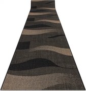Běhoun SIZAL FLOORLUX model 20212 černý / coffe