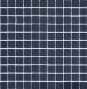 Skleněná mozaika Premium Mosaic tmavě šedá 30x30 cm lesk MOS25DGY