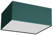 Stropní svítidlo VERDE 2xE27/60W/230V 40x40 cm zelená