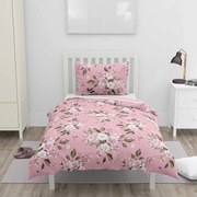 Home Elements Povlečení bavlněné Růže a proužky