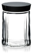 Skleněná dóza Grand Cru Black 0,75 l Rosendahl