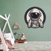 PIPPER. Kruhová samolepka na zeď "Astronaut" Velikost: 100cm