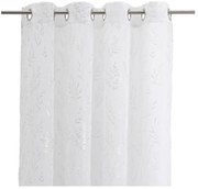 Bílá/ve stříbrné barvě záclona 140x260 cm Buds – Casa Selección