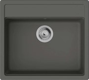 Hansgrohe S52 - Granitový dřez S520-F510, kamenná šedá 43359290