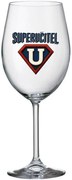 SUPERUČITEL (ZNAK) - čirá sklenice na víno 350 ml