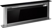 Klarstein Royal Flush Eco, digestoř, 90 cm, výsuvná, 576 m³/h, A+, černá