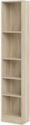 Skříň Bask 40,6 x 26,7 x 203,2 cm, korpus, dub sonoma