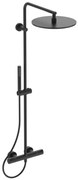 Ideal Standard CeraTherm - Sprchový set s termostatem, průměr 30 cm, hedvábná černá A7589XG