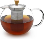 Klarstein Sencha, čajová konvice, 1,3 l, sítko z nerezové oceli, borosilikátové sklo, víčko
