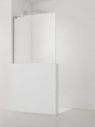 Sprchová zástěna SAT walk-in 100 cm na sníženou příčku SATBWIS100ZAVL